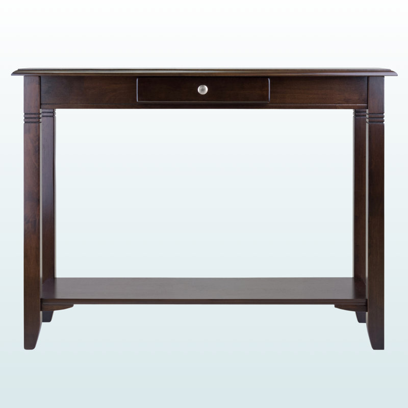 Lark Manor™ Milo Cappuccino Console Table | Wayfair